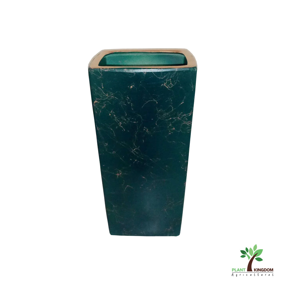 Self Watering Pot Modern Rectangular - Plant Kingdom UAE